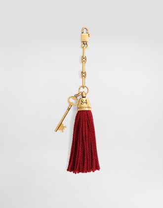 Dolce & Gabbana Tassel Keychain - Frau Geldb&ouml;rsen Und Kleinlederwaren Multicolor Onesize