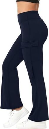 Generic Legging pour femme avec jambes &eacute;vas&eacute;es et fonction lifting des fesses, taille haute, id&eacute;al pour le yoga, la course et la randonn&eacute;e, pantalon pour femm