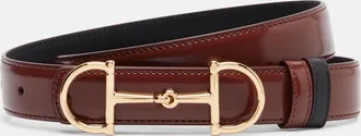Gucci Ceinture r&eacute;versible Horsebit en cuir
