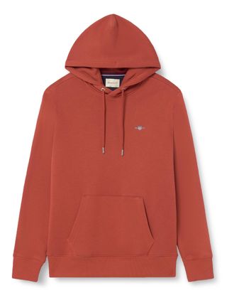 GANT Herren REG Shield Hoodie Kapuzenpullover, MODERN Rust, XL