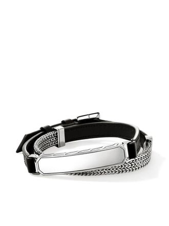 John Hardy bracelet ID Wrap - Argent