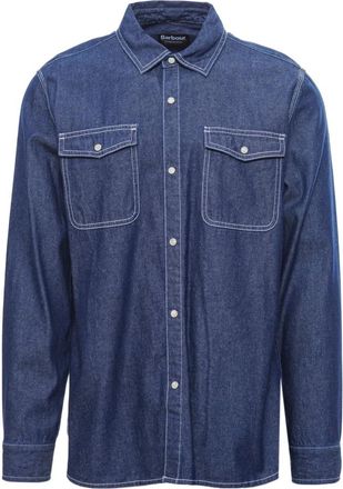 Barbour Homme, Chemises, Bleu, Taille: M Terence Denim Shirt