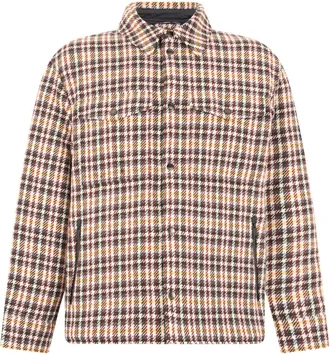 Burberry Wolljacke Kariert - - Jackets - Herren - Braun - M