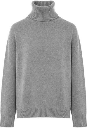 Allude Rundhalspullover - Grau