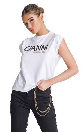Gianni Kavanagh Damen White Gianni Top Weste, weiß, X-Small