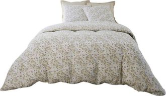 Eden Paris Housse de couette + taies gaze de coton 220 x 240 cm Lucile