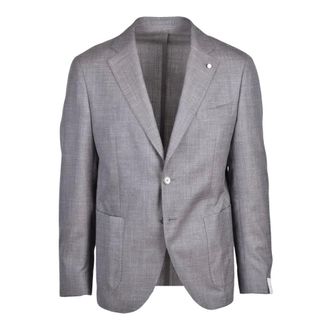 Luigi Bianchi Mantova Giacca Stondata - Homme - Vestes - Gris - Taille: 2XL