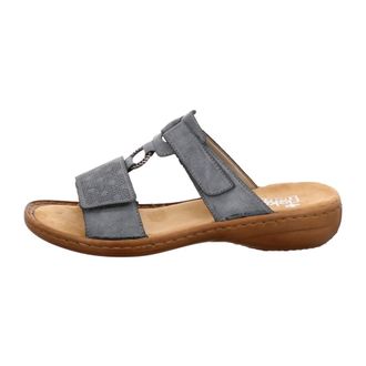 Rieker Femme, Chaussures, Bleu, Taille: 38 EU Mules pour femmes