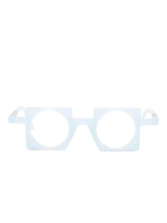 Vava lunettes de vue &agrave; monture g&eacute;om&eacute;trique - Bleu