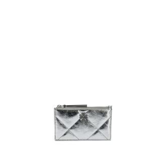 Tory Burch Brieftasche und Kartenhalter - - Accessories - Damen - Grau - ONE SIZE