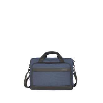 Travelite Unisex Meet Laptopbag. Marineblau Schultertasche