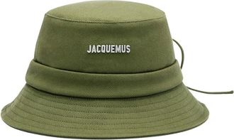 Jacquemus Femme, Accessoires, Vert, Taille: 58 CM Le Bob Gadjo