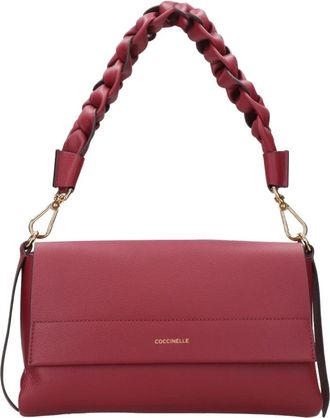 Coccinelle Femme, Sacs, Rouge, Taille: ONE Size Boheme Grana Double Small