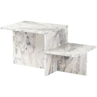 Calicosy Calicosy - Table basse 2 niveaux L77 cm - harmony