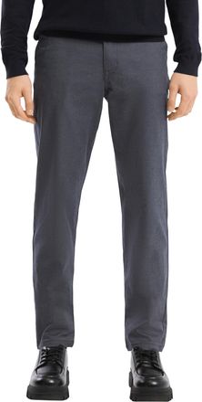 QS by s.Oliver Chino aus zweifarbigem Oxfordgewebe