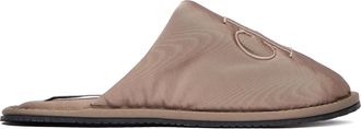 Calvin Klein Jeans Hausschuhe Calvin Klein Jeans Slipper Satin Moire YW0YW02053 Beige