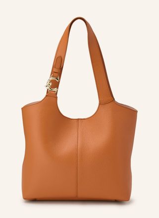 Coccinelle Coccinelle Schultertasche Mt Herausnehmbarer Pouch orange