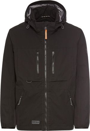 Camel Active Herren teXXXactive Windbreaker mit Abnehmbarer Kapuze Schwarz, menswear-48