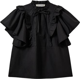 Sofie Schnoor Femme, Blouses et Chemises, Noir, Taille: 40 FR Blouses
