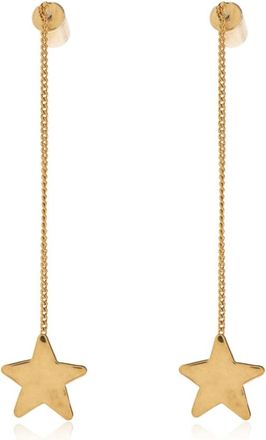 Jil Sander Femme, Accessoires, Jaune, Taille: ONE Size Long Earrings