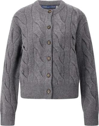 Polo Ralph Lauren Strickjacke aus Woll-Kaschmir-Mix