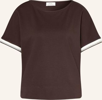 OPUS T-Shirt Giprep braun