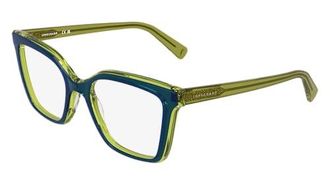 Longchamp LO2795 413 Lunettes pour femme Transparent AZURE/GREEN 53/19/140