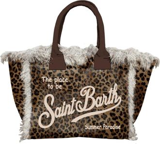 MC2 Saint Barth Femme, Sacs, Brun, Taille: ONE Size Vanity Shoulder Bag