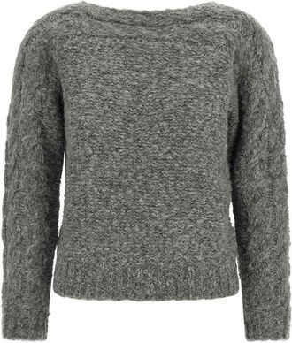 Isabel Marant Pull Col Rond - Gris