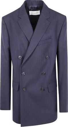 Dries Van Noten Casualjacke - Blau