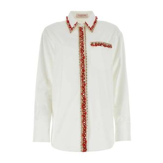 Valentino Garavani Poplin Hemd - - Blouses & Shirts - Damen - Wei&szlig; - XS