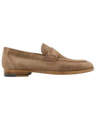 Magnanni Handgefertigte Loafer aus weichem Wildleder in