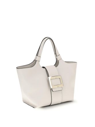 Roger Vivier Top Handle Bag - Beige