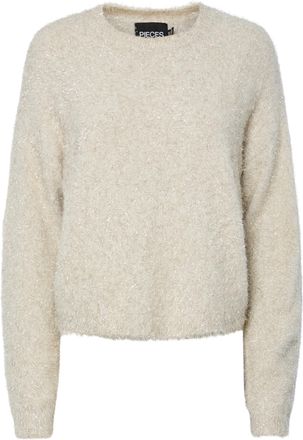 Pieces Pcmie Ls O-Neck Knit