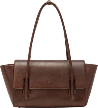 Seventy Sac bandouli&egrave;re en cuir nappa vintage - Femme - Sacs - Brun - Taille: ONE Size