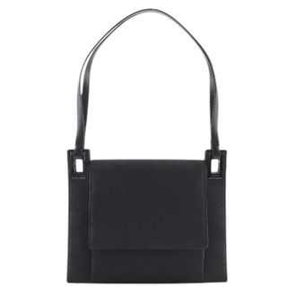 Gucci Pre-owned Satin sacs-gucci - Femme - Pre-owned - Noir - Taille: ONE Size