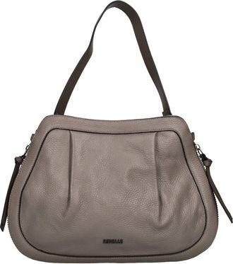 Rebelle Femme, Sacs, Gris, Taille: ONE Size Janis Leather Bag
