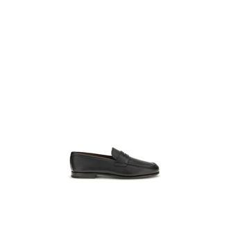 Churchs Homme, Chaussures, Noir, Taille: 42 EU Mocassins Slip-On Bos Taurus en Cuir de Veau