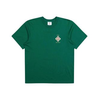 Casablanca Evergreen T-Shirt - - Tops - Herren - Gr&uuml;n - XL