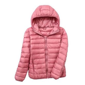 Generic Doudoune l&eacute;g&egrave;re pour femme, doudoune pliable pour femme | Doudoune l&eacute;g&egrave;re dhiver &agrave; manches longues avec fermeture &eacute;clair | Doudoune doudoune en tissu 