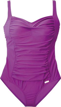 Lascana Damen Badeanzug Raffung, Softcups, Verstellbare Träger