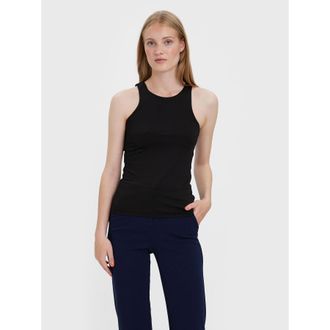 Vero Moda Top Bianca 10279787 Schwarz Standard Fit