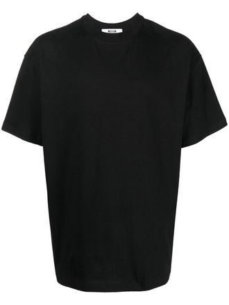 Msgm t-shirt &agrave; logo imprim&eacute; - Noir
