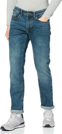 Camel Active Madison, Herren Jeans Hose Flexxxactive Denim Blue(49) W 33 L 30