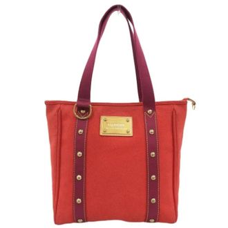 Louis Vuitton Pre-owned Canvas totes - - Pre-owned - Damen - Rot - ONE SIZE