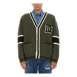 Dolce & Gabbana Cardigan Over - - Knitwear - Herren - Gr&uuml;n - S