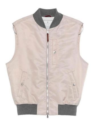 Brunello Cucinelli Bomber - Marron