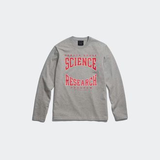 Canada Goose Vantage Langarmshirt Science Research (M&auml;nnlich, Stone Heather, M)