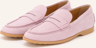 Tod's Tods Penny-Loafer Gomma rosa