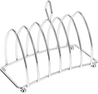 BESPORTBLE DIYEAH Edelstahl Toastständer für Scheiben Tisch toasthalter mit Glatter Oberfläche Multifunktionaler Brotrahmen für Küche und Buffet Praktisches Desi